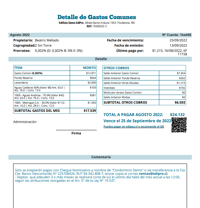 Colilla Actualizada y Suscripción Colilla Electrónica